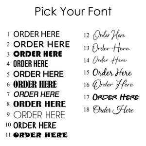 Order Here Business Decal. Shop Vinyl Transfer. Café Bar Restaurant ...