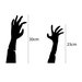 Halloween Zombie Hands Decals. Home Window Decorations. Spooky Party ...