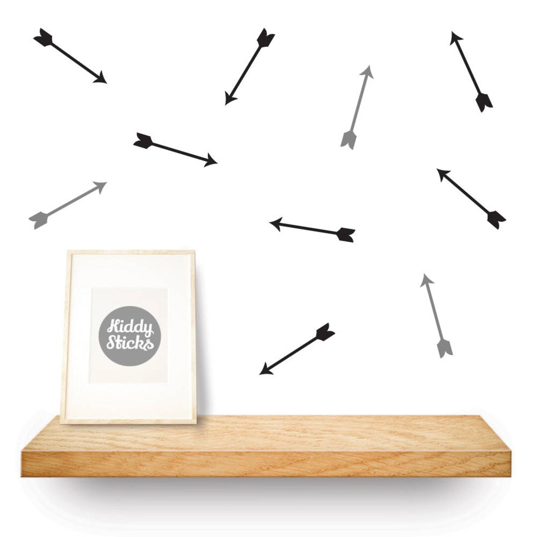 20 pegatinas/calcomanías de pared con forma de flecha - Etsy España