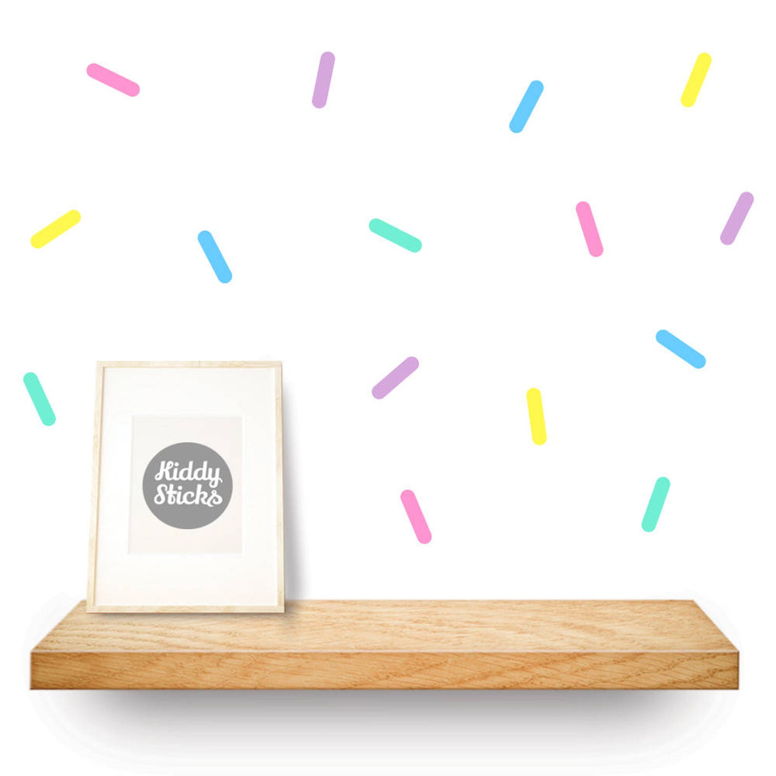 Sprinkle Shaped Wall Decals / Stickers | Etsy