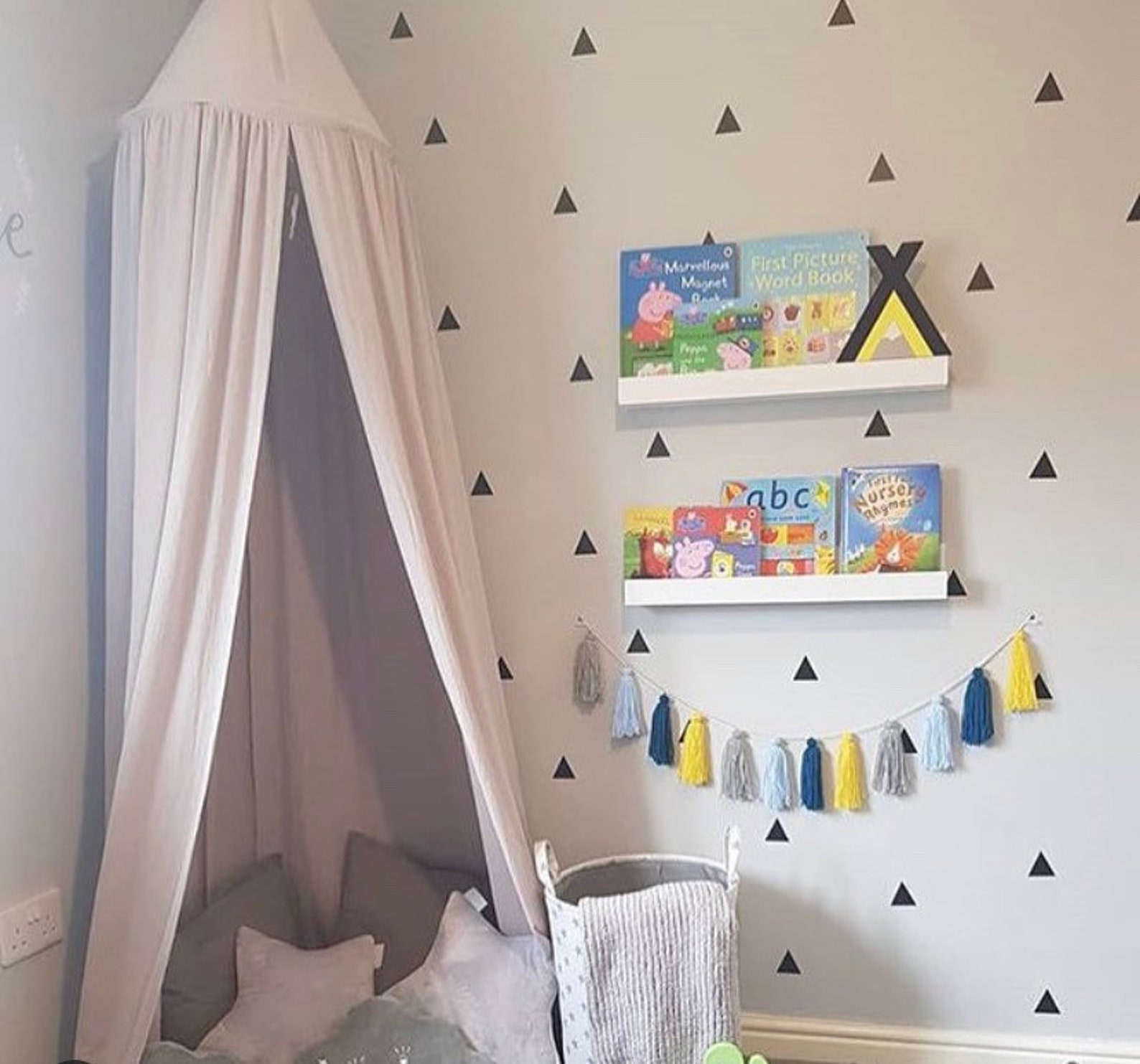 Triangle Shaped Wall Stickers / Decals - Etsy