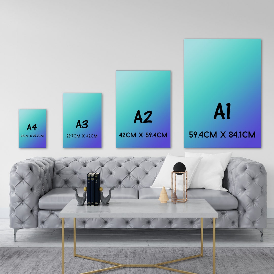 Poster Printing A1 A2 A3 A4, Print Your Own Artwork, Personalised Photo Prints, Custom Printing ...