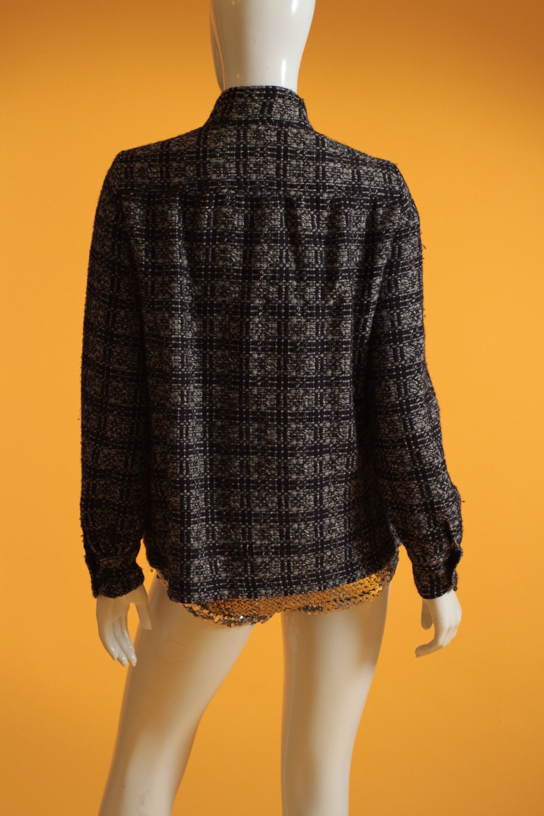 Vintage Marion Foale & Sally Tuffin Designer Jacket: 1960s/70s Tweed ...