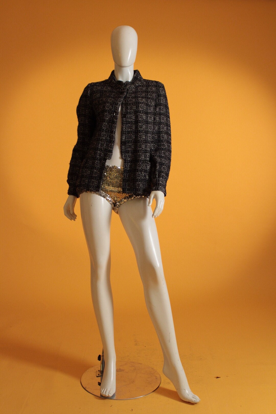 Vintage Marion Foale & Sally Tuffin Designer Jacket: 1960s/70s Tweed ...