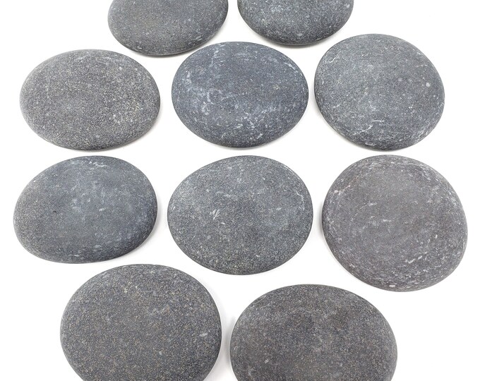 30 Smooth Round Stones 1.5" to 2" Smooth, Flat, Round,beach Rocks ...