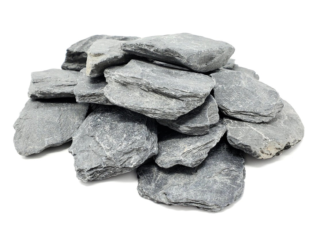 Small Slate Stones (slate Stones 2 LBS) - Natural Slate Rocks - Range ...