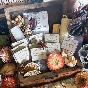 Luxury Witch Kit in Wooden Box Witch Herbal Kit Wicca Kit - Etsy