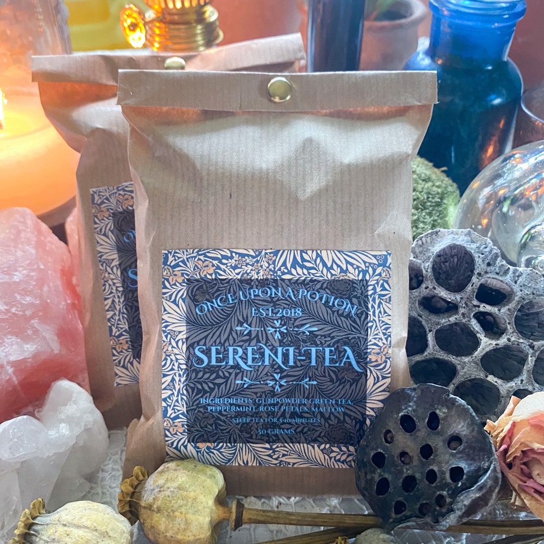 Sereni-tea Herbal Tea Blend for Inner Peace and Meditation Spiritual ...