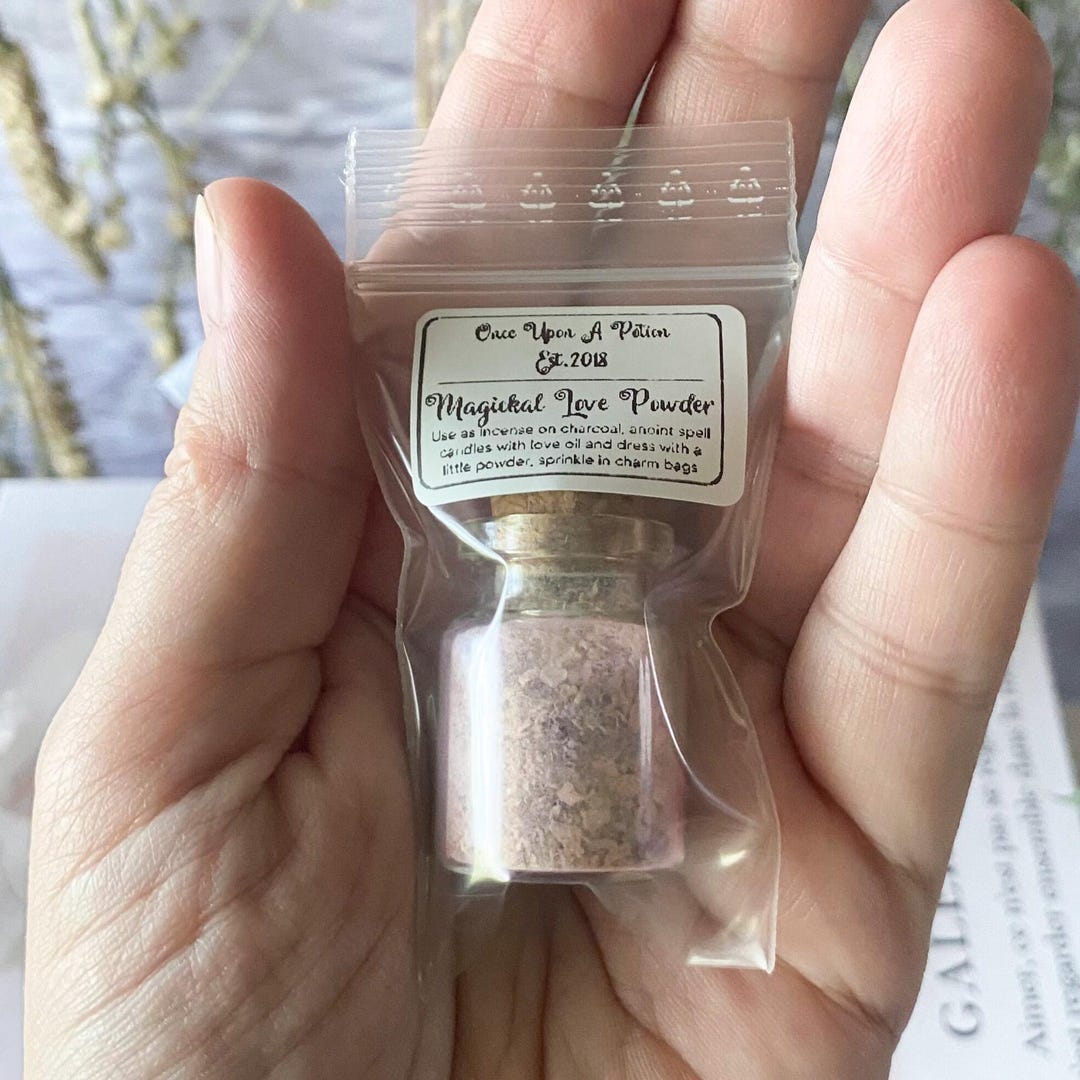 Love Drawing Spell Powder | Attraction Spell Potion | Witchcraft Wicca ...