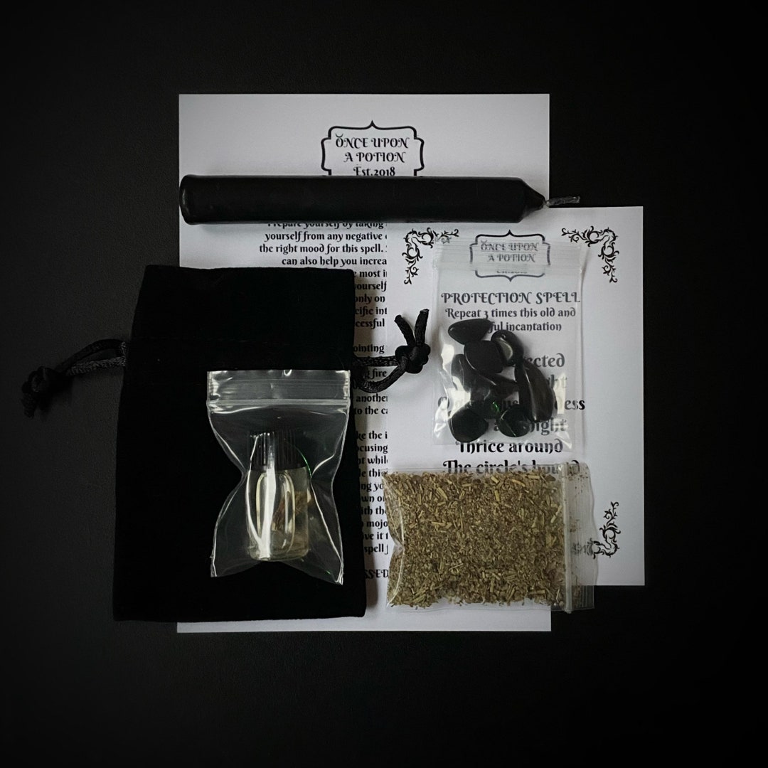 Protection Spell Kit Witchcraft Hoodoo Wicca - Etsy