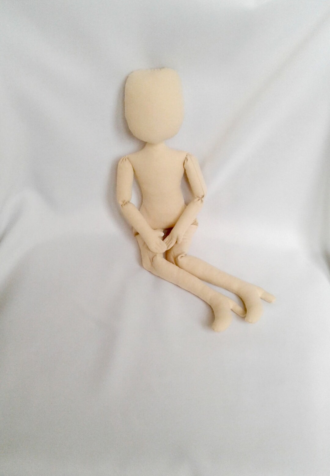 Blank Doll Body With Shoes 17" (44sm) Doll Body Cloth Doll Cotton Doll ...