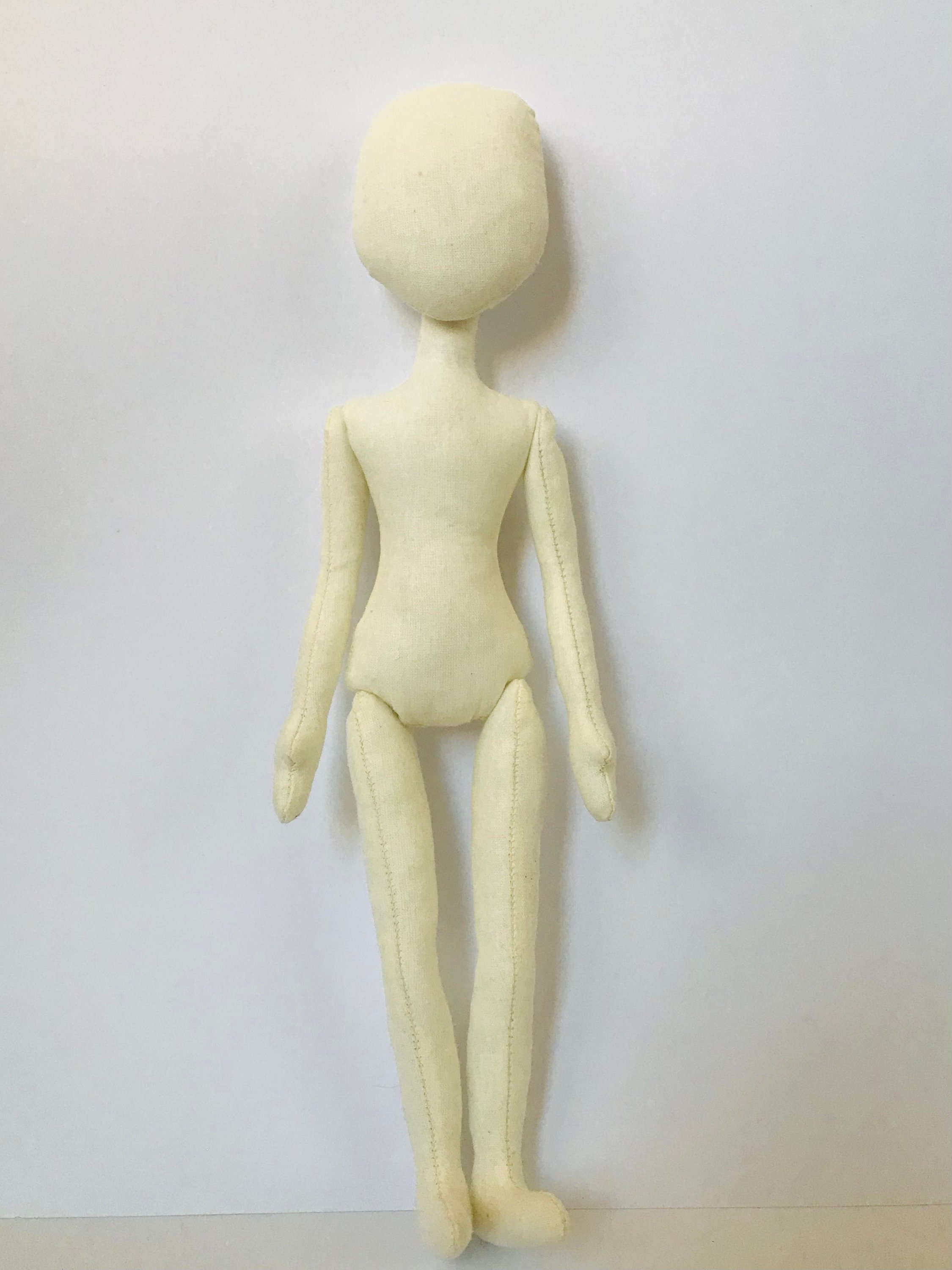 Blank Doll Body 10.43”(26.5cm) Doll Body, Cloth Doll - Etsy