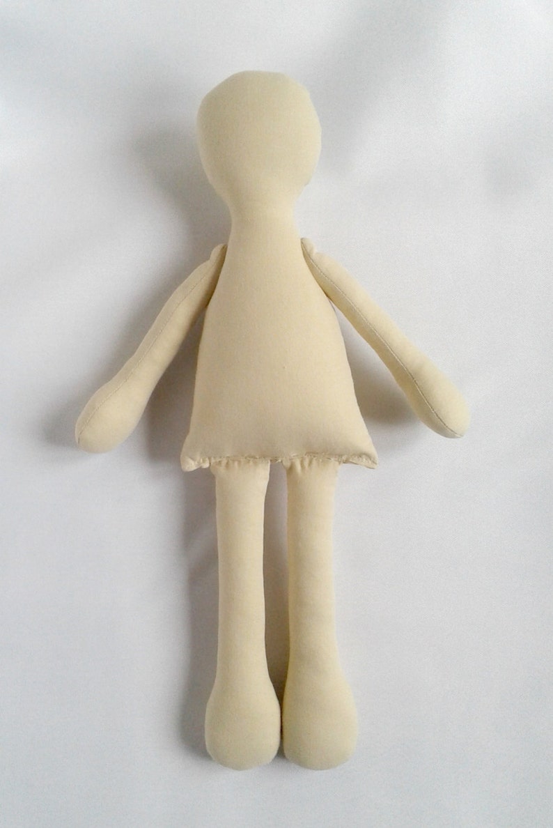 Doll Body 14" (34sm) Doll Blank Body Cloth Doll Rag Doll - Etsy