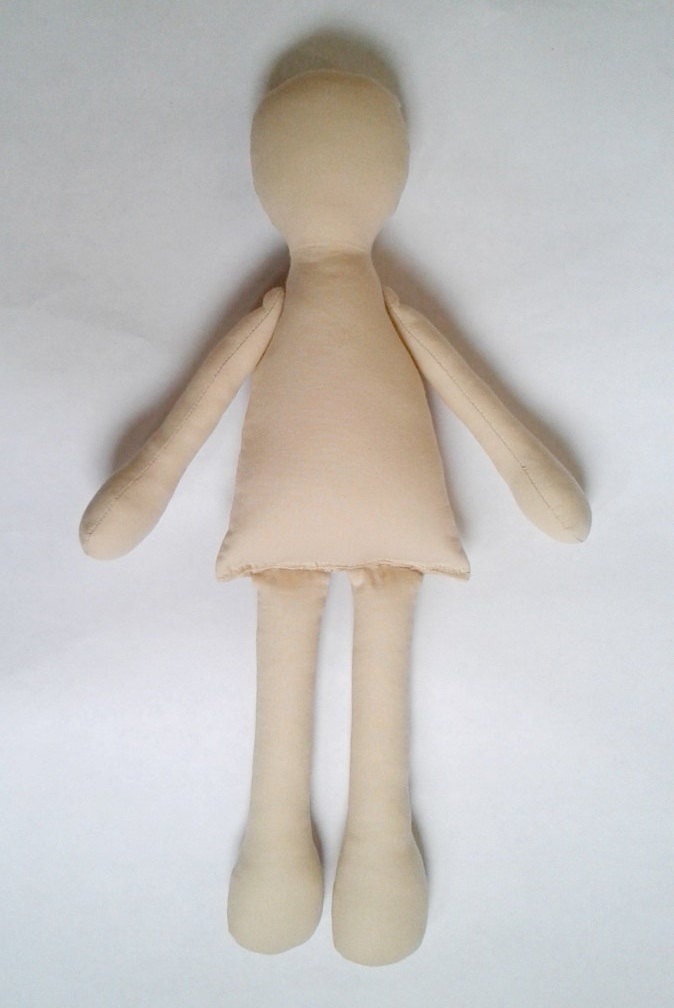 Doll Body 14" (34sm) Doll Blank Body Cloth Doll Rag Doll - Etsy