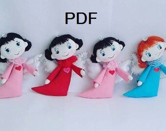 Flower Fairy PDF, Doll Pattern, Fairy Doll Instructions - Etsy