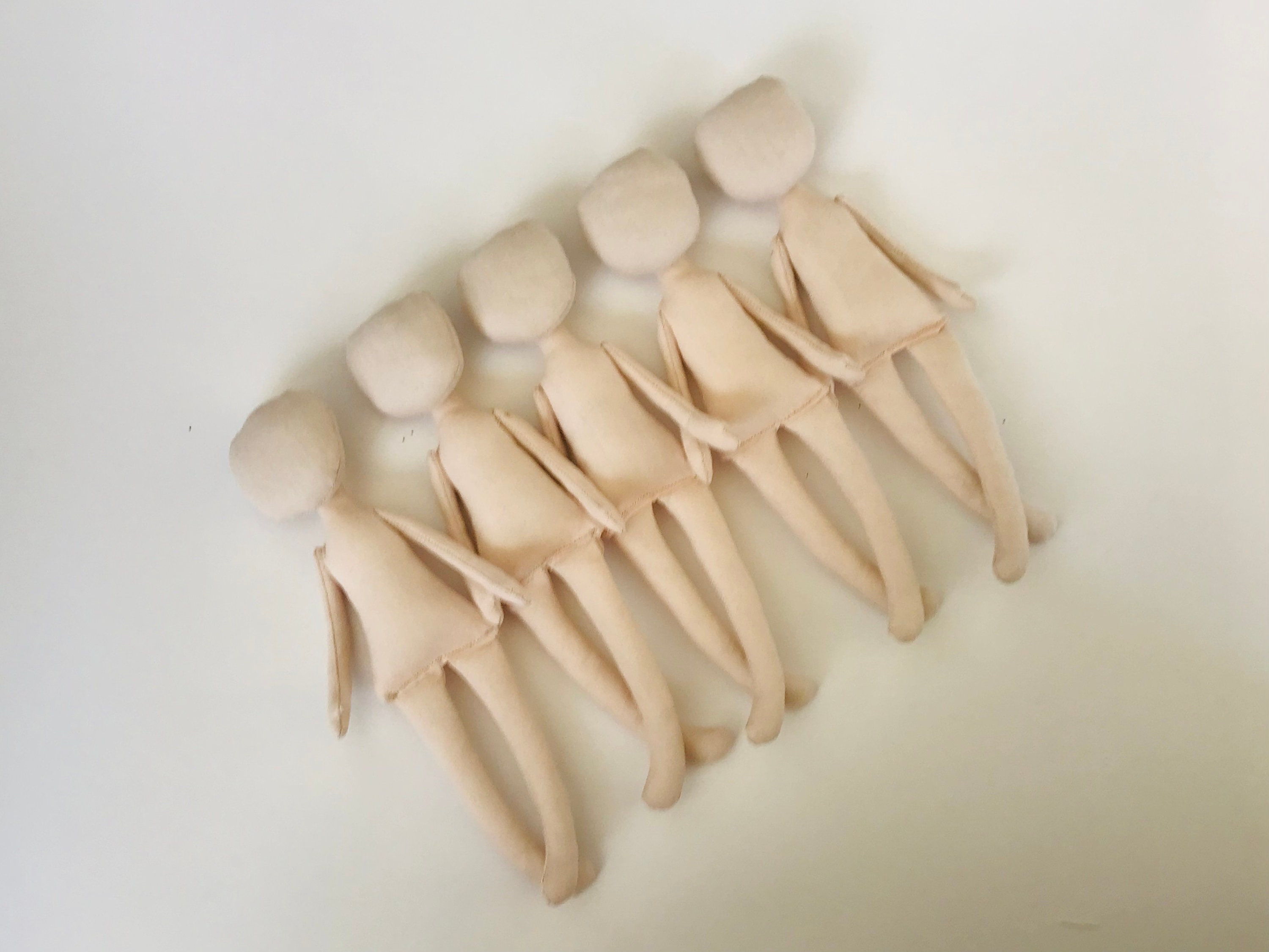 5 Blank Doll Body 8 20 Cm Rag Doll Body Doll Base - Etsy