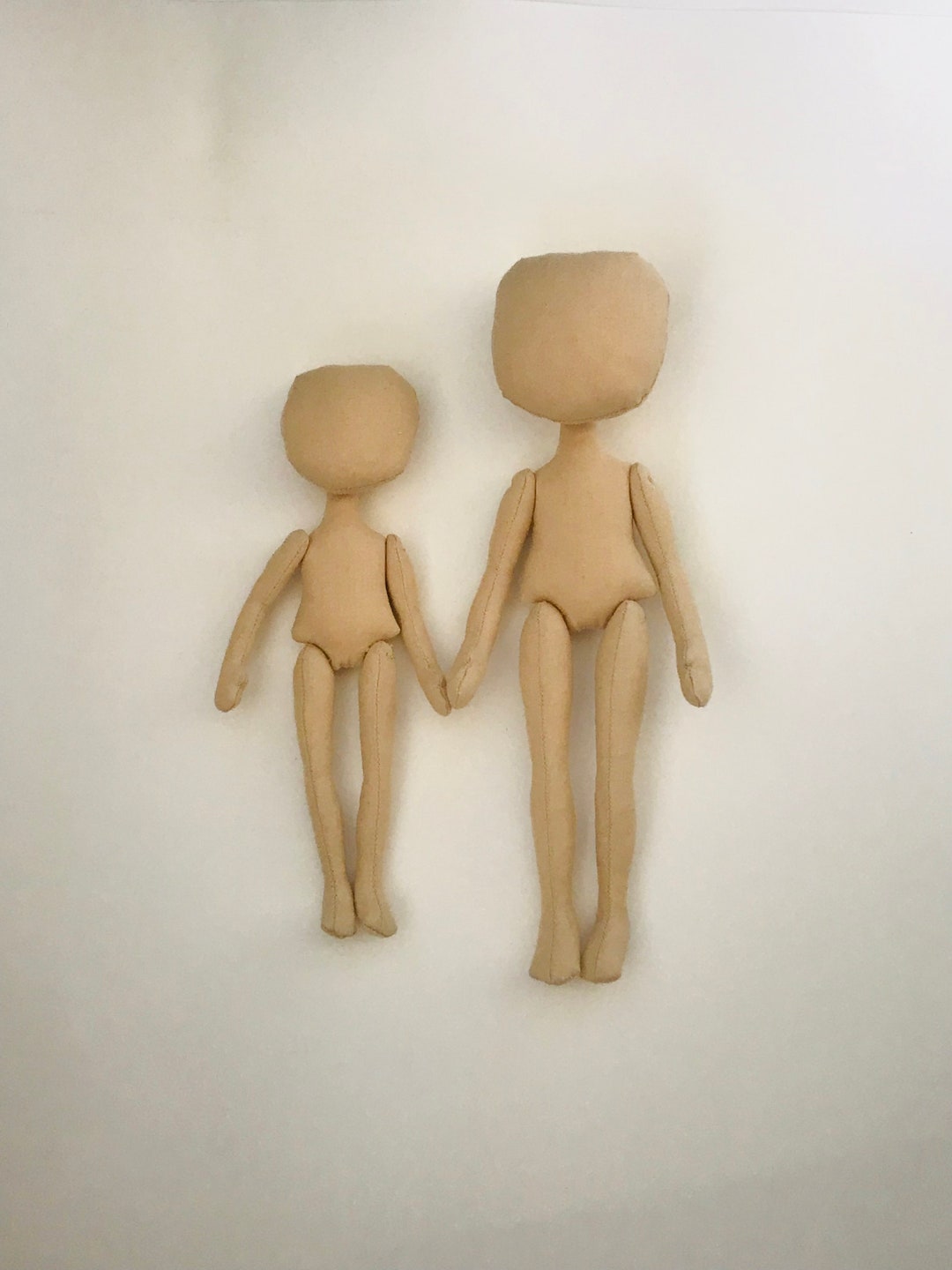 2 Blank Doll Body 18cm , 24 Cm Rag Doll Bodydoll Stuffed, Blank Rag ...