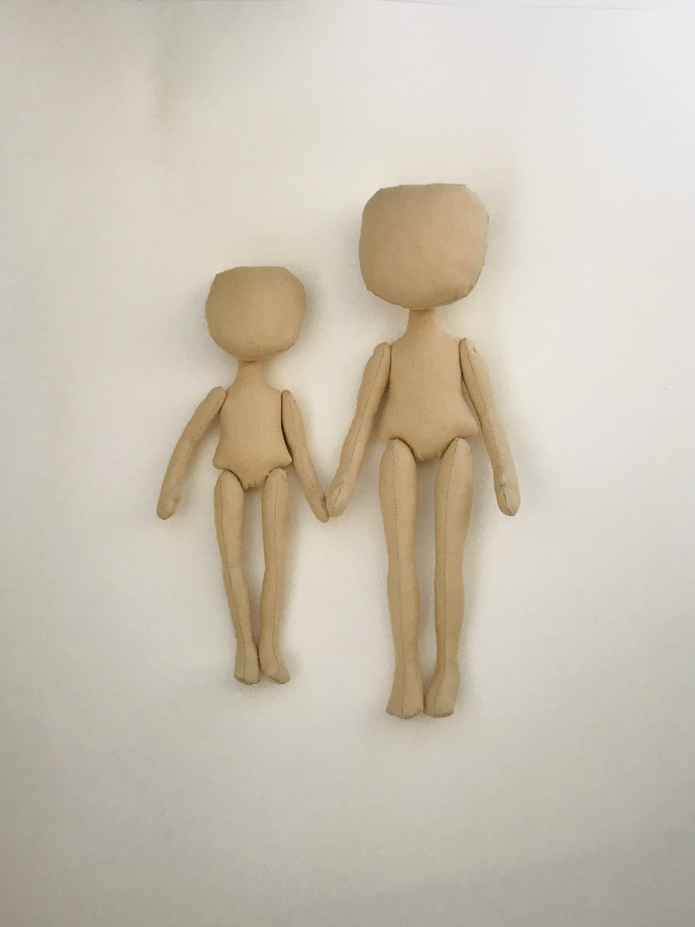 2 Blank Doll Body 18cm , 24 Cm Rag Doll Bodydoll Stuffed, Blank Rag ...