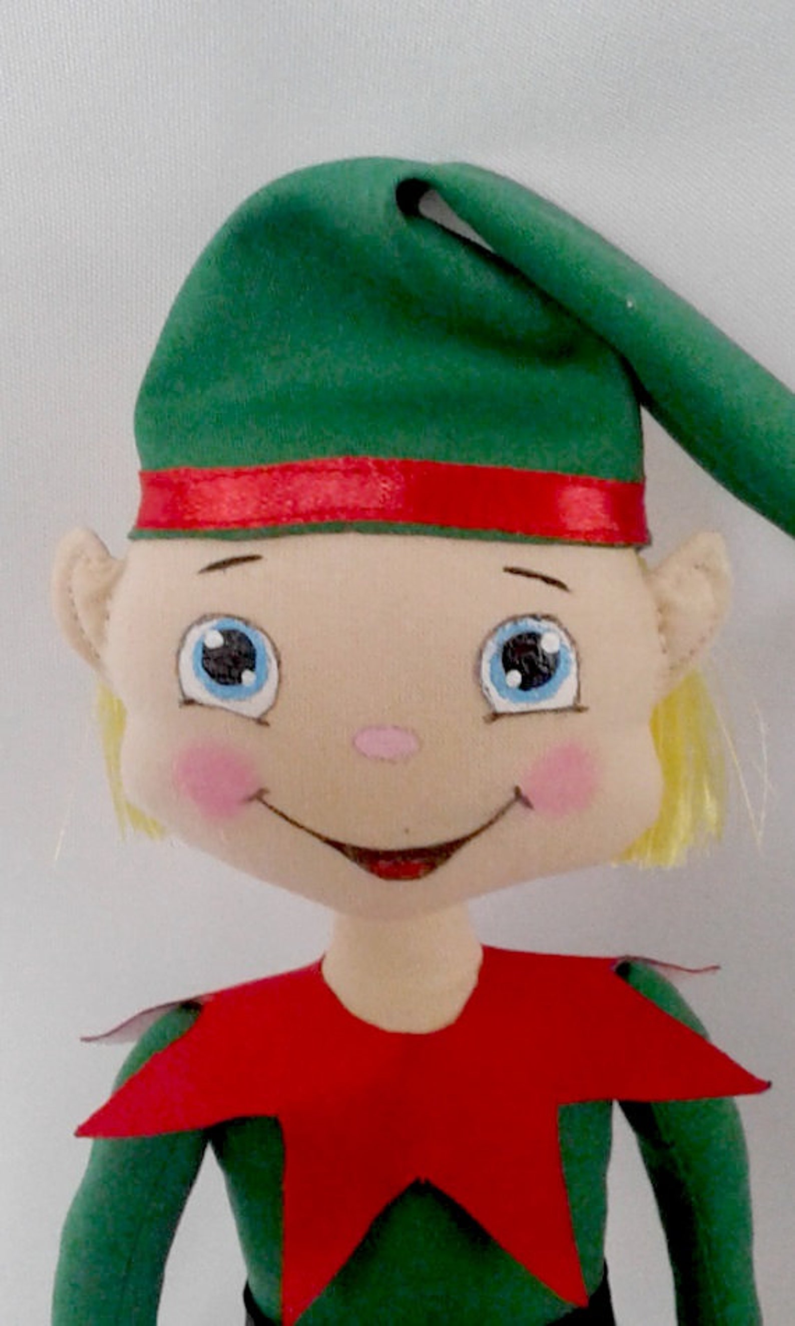 PDF Pattern and Sewing Tutorial English Elf 10'' Cloth Doll Art Doll ...