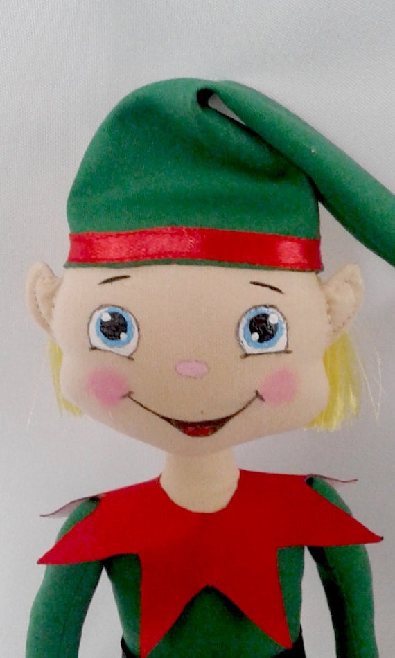 PDF Pattern and Sewing Tutorial English Elf 10'' Cloth Doll Art Doll ...