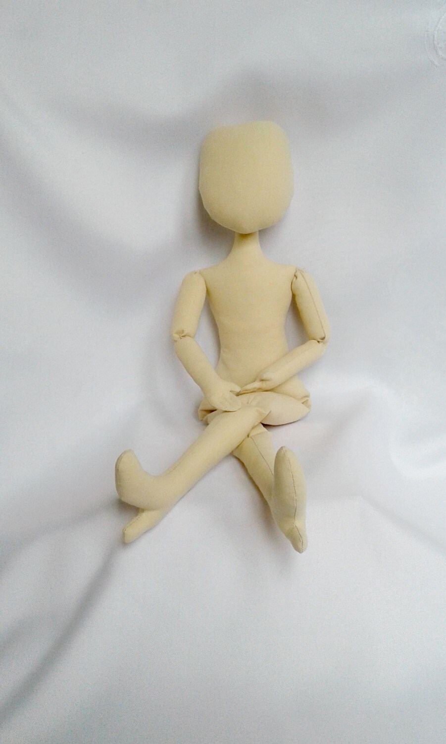 Blank Doll Body With Shoes 17" (44sm) Doll Body Cloth Doll Cotton Doll ...