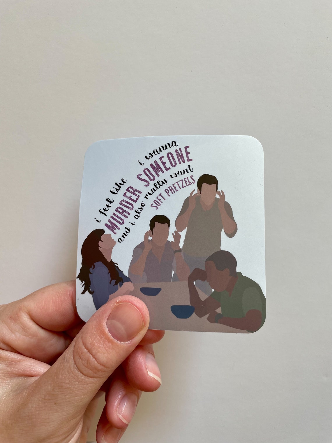 New Girl Sticker Pack Jessica Day Quotes 3x3 Glossy Plus a FREE ...