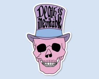 Wash Your Hands Skeleton Hands Sticker - Etsy