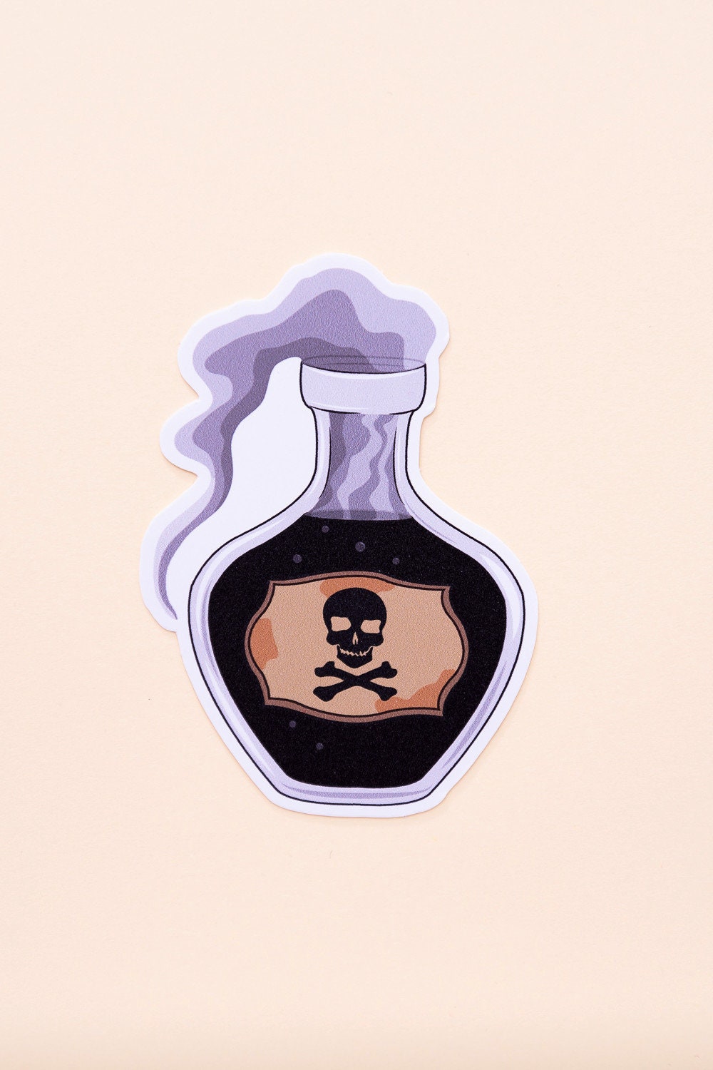 Poison potion bottle vinyl sticker / witchy stickers witchy | Etsy