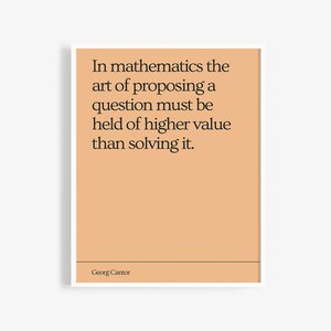 Colorful Set of Mathematics Quote Posters | 12 Total - Etsy