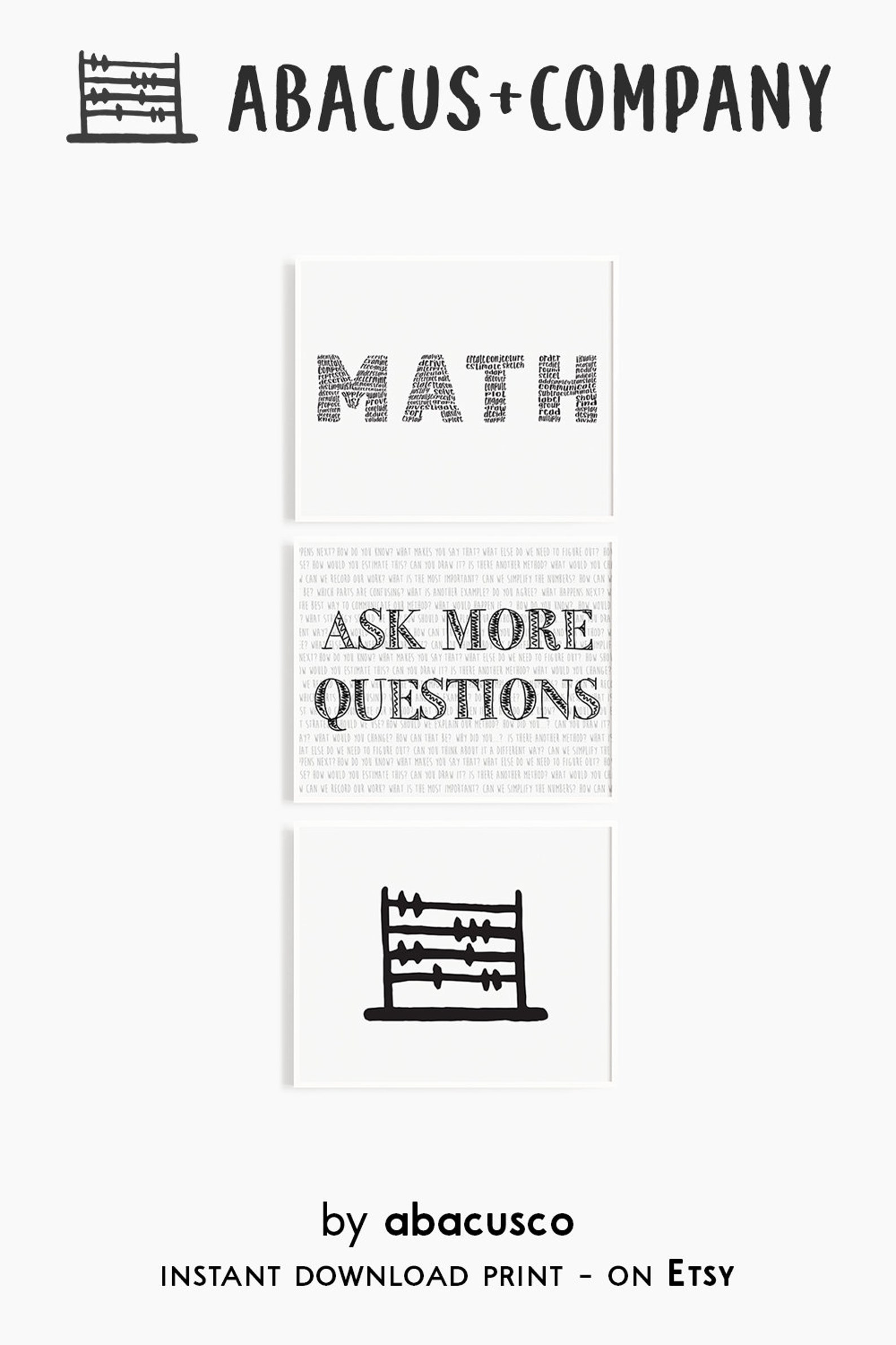 Bestseller Bundle Math Classroom Posters for Teachers - Etsy