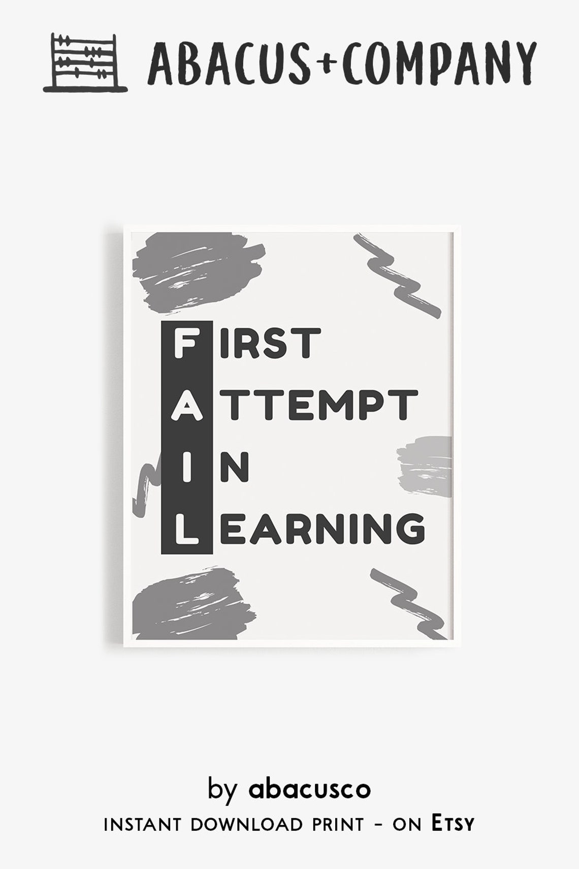 First Attempt in Learning Poster for Classrooms & Teachers | Instant ...
