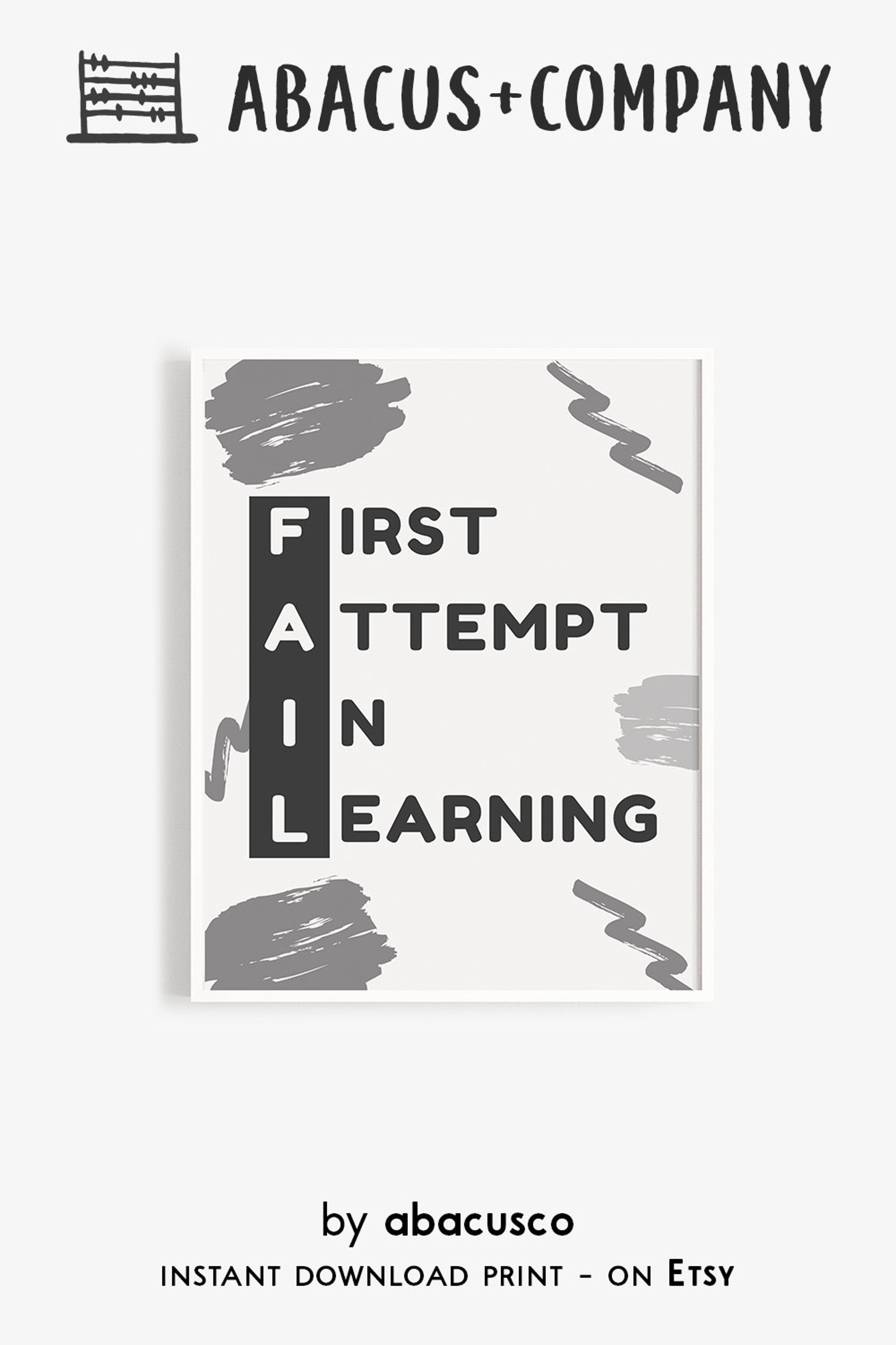 First Attempt in Learning Poster for Classrooms & Teachers | Instant ...