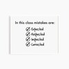 MATH Mistakes Modern Classroom Poster Instant Download, Math Classroom ...