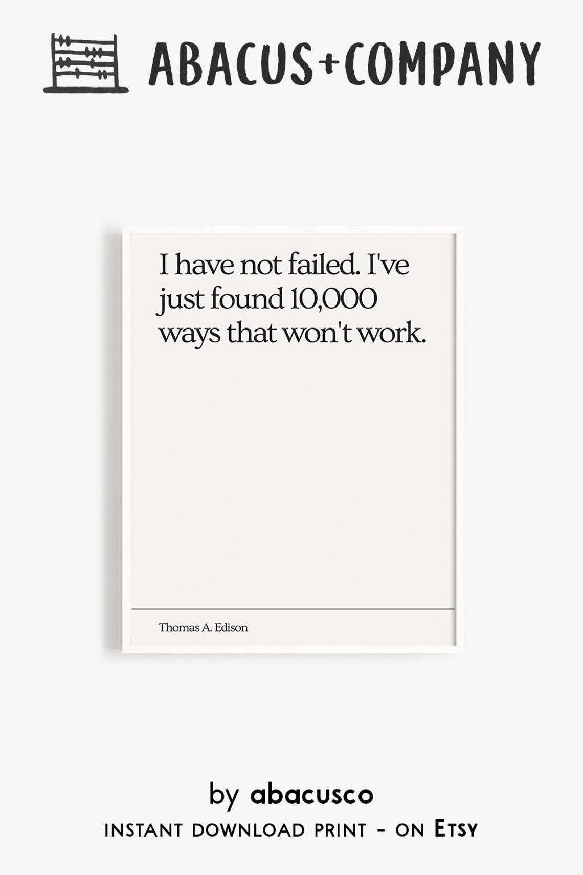 Set of Growth Mindset Posters: Quotes About Failure 10 Total - Etsy
