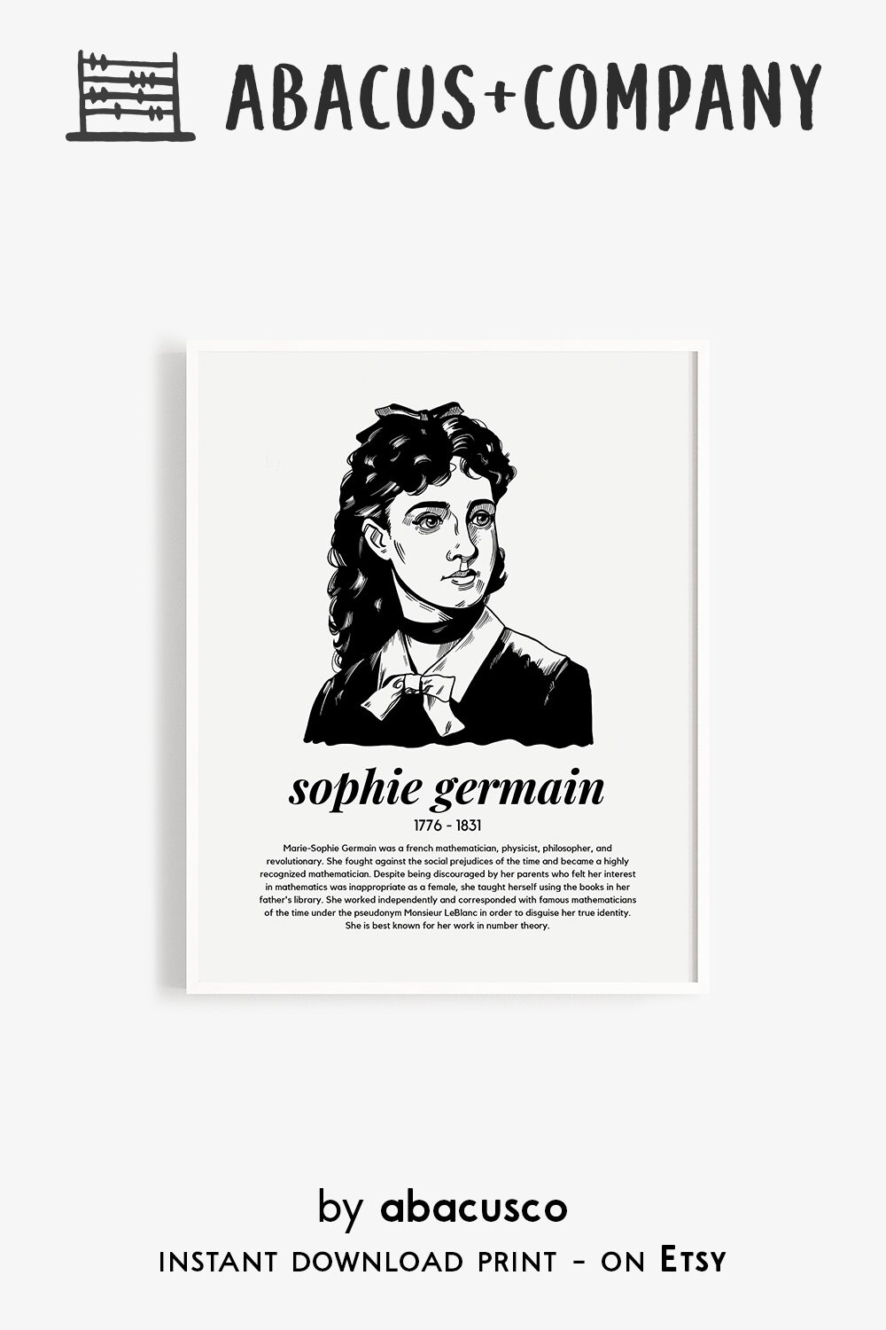 Bestseller Bundle Women in Mathematics Posters for Math - Etsy