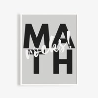 Math Rocks Poster for Middle School and High School Math Classrooms - Etsy