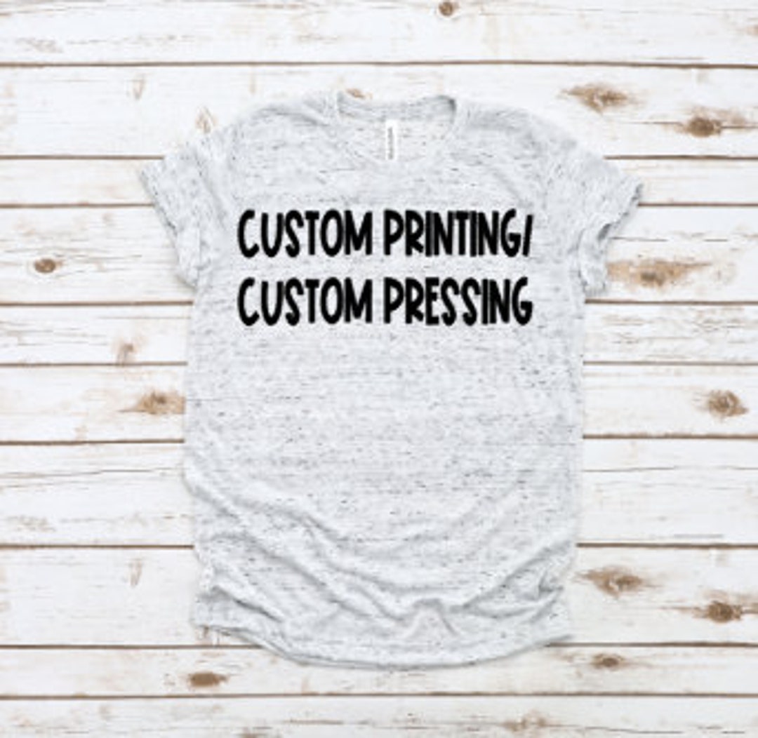 Custom Printing/custom Pressing - Etsy