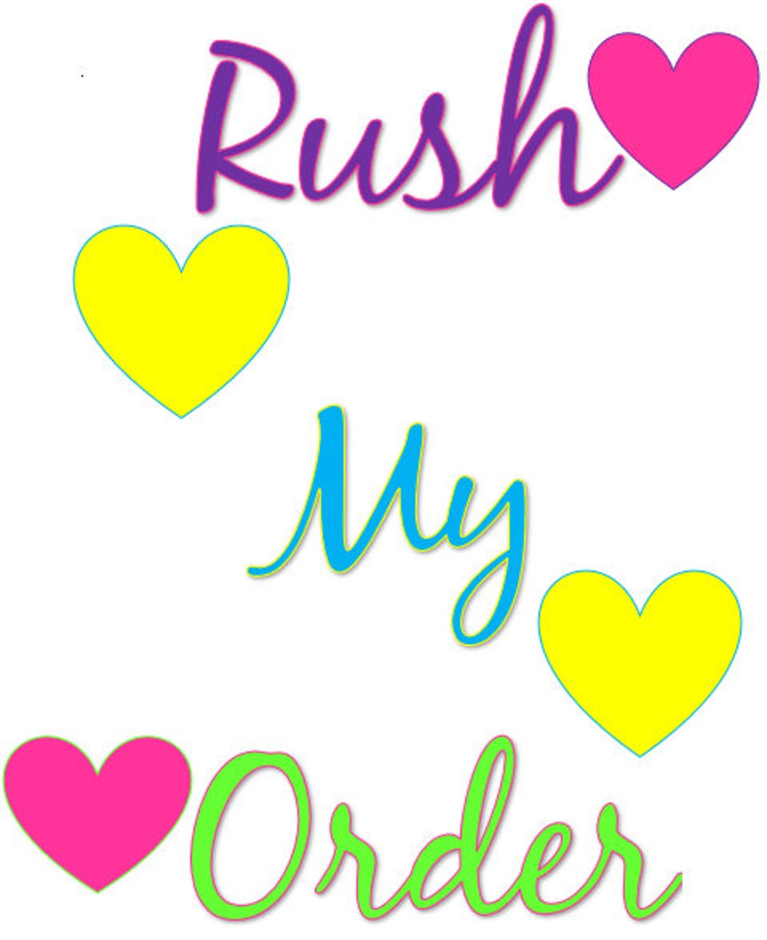 Rush My Order Fee or Rush Fee Express Shipping - Etsy