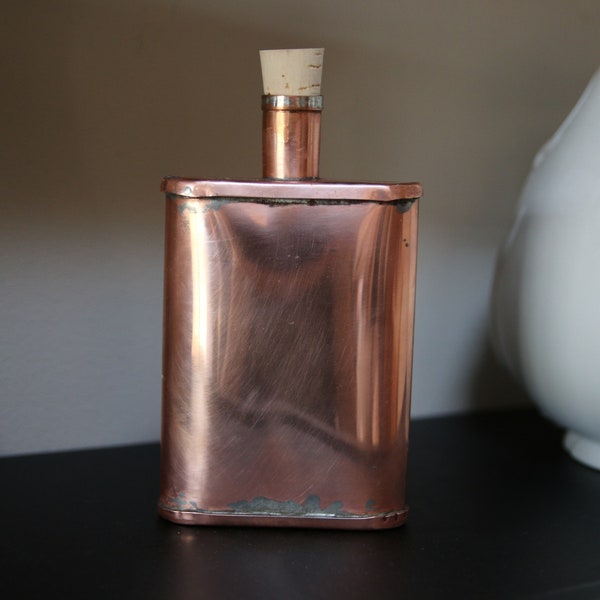 Copper Flask - Etsy