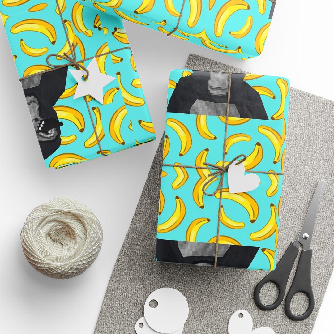 GTAG Monke Themed Wrapping Paper - Etsy