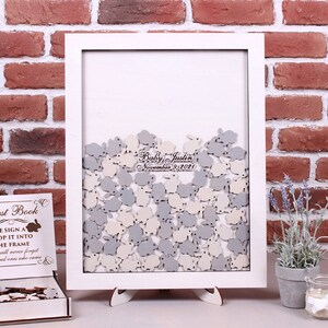 Baby Shower Guestbook Drop Box Gift Rabbits Bunny Baby Guest - Etsy