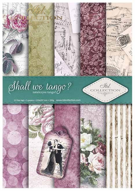 Craft Supplies & Tools Paper 5 assorted scrapbooking papers 21 x 29.7 ...
