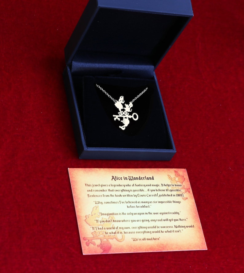 Silver Alice in Wonderland Alice in Wonderland Jewelry Alice in ...