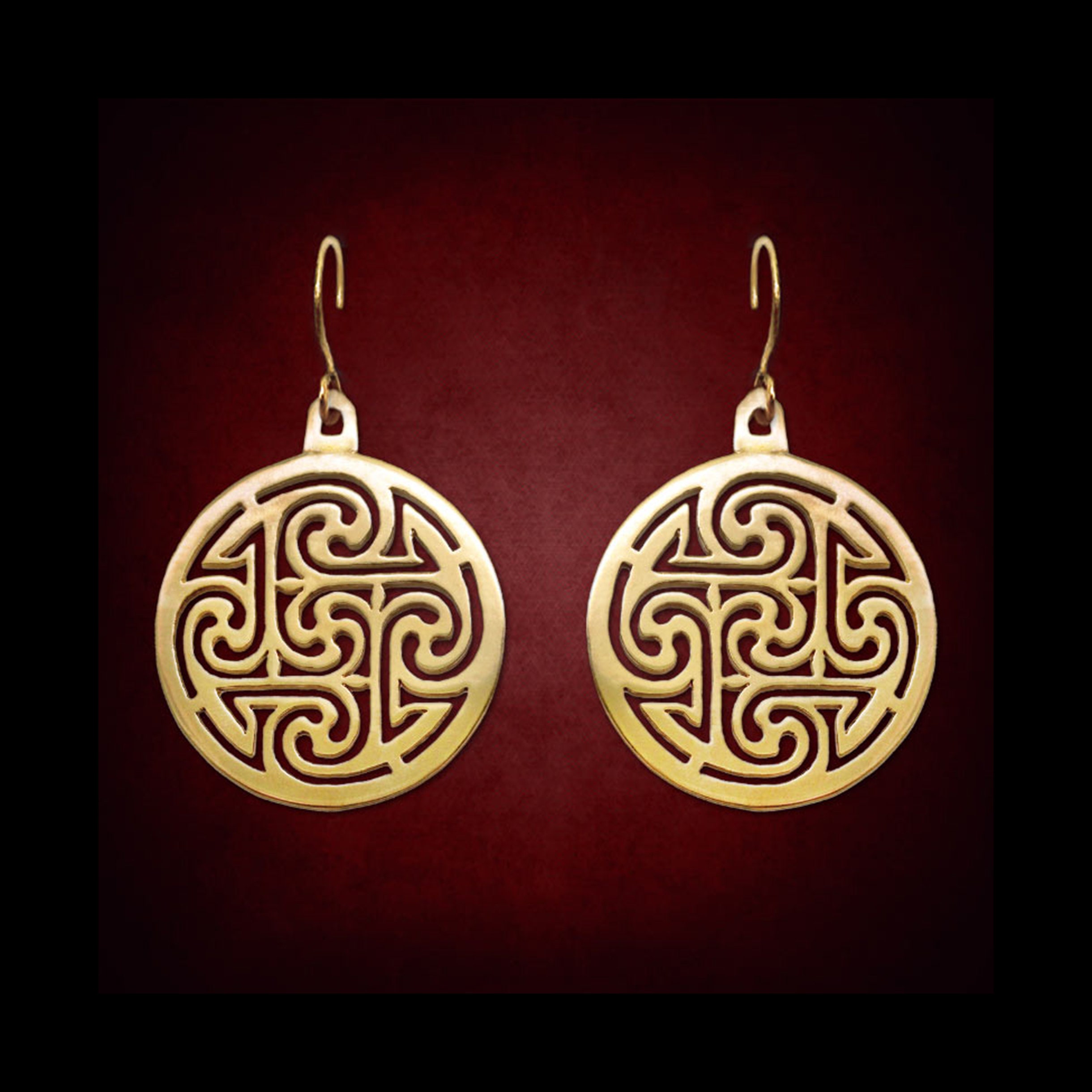 Four Winds Gold Errings, Four Seasons Errings, Four Elements Errings ...