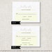 Booklet Invitation Set, Printable Wedding Invitation Template, DIY ...