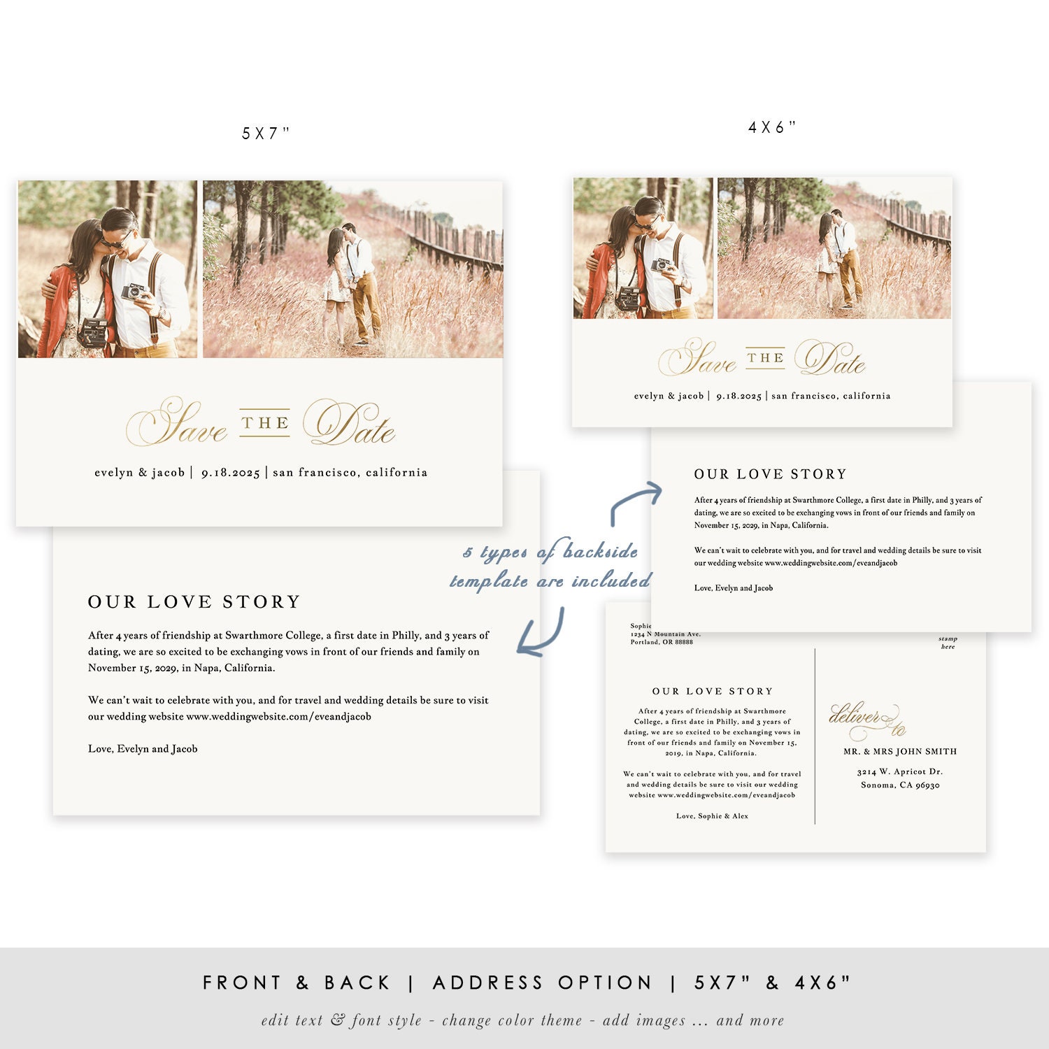 Printable Save-the-date Template Save the Date Invitation - Etsy