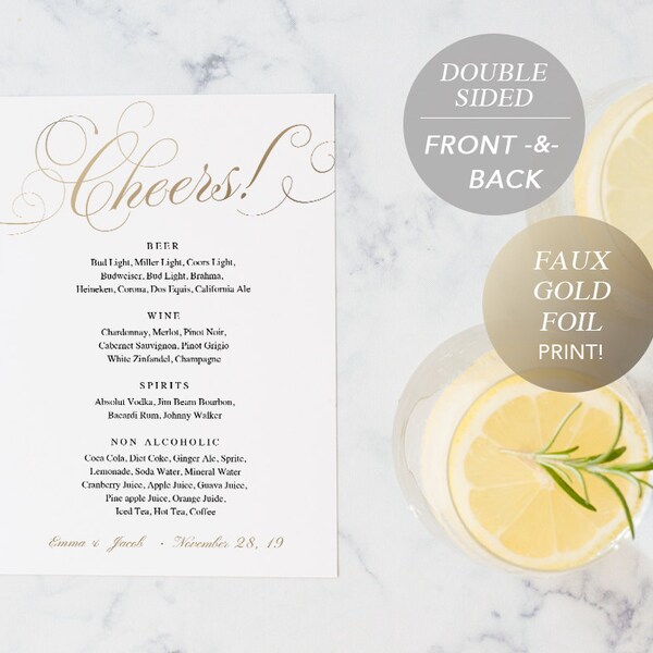 Faux Alcohol Drinks - Etsy