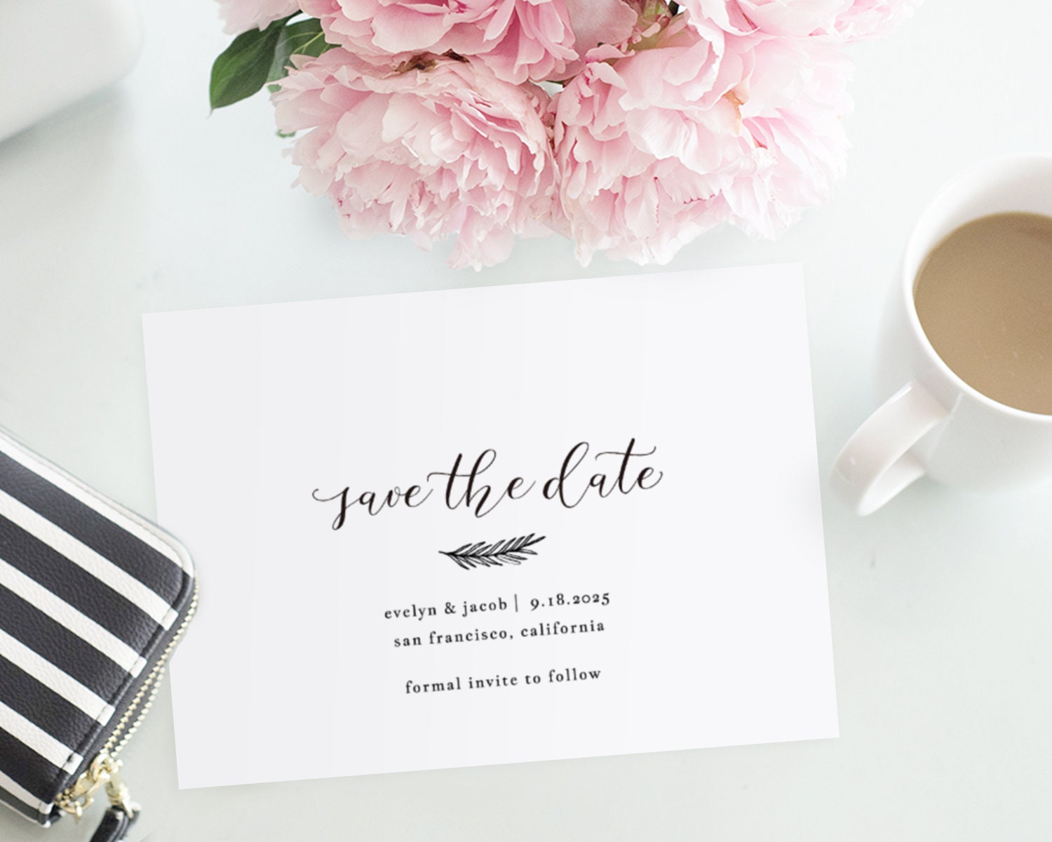 Printable Save-the-Date Template Save the Date Invitation | Etsy