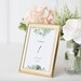 Succulents Table Numbers Template, Wedding Table Number Printable ...