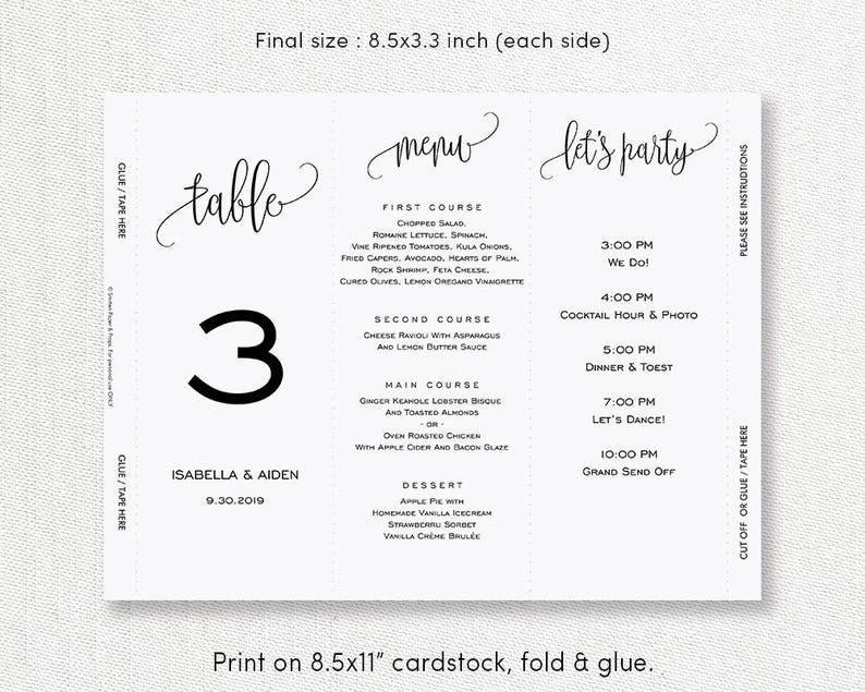 Printable Triangle Table Numbers Three-sided Table Numbers - Etsy